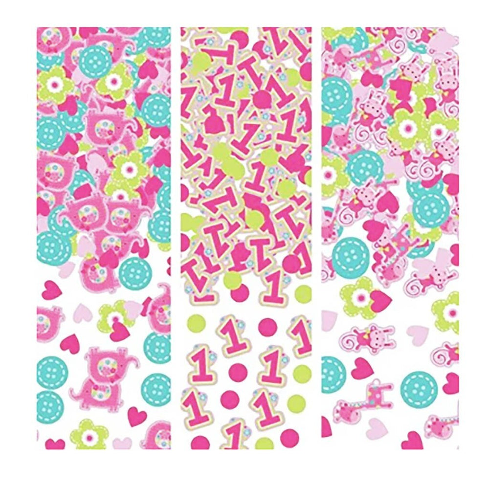 Jungle 1st Birthday Girl Scatters – Party Shop