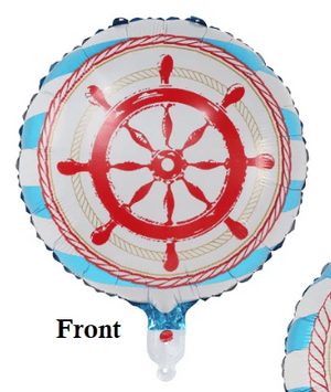 Nautical Party Foil Balloon 45cm – Party Shop