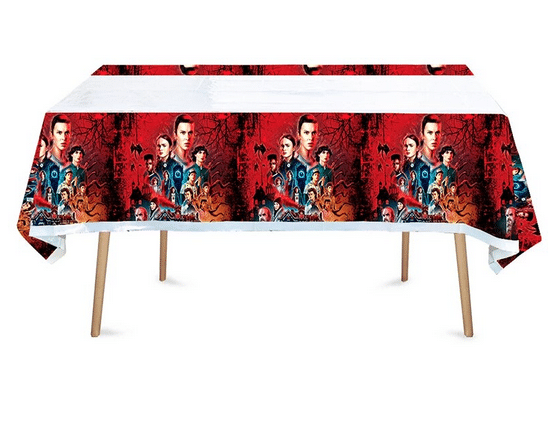 Stranger Things Plastic Tablecover 108 x 180cm – Party Shop