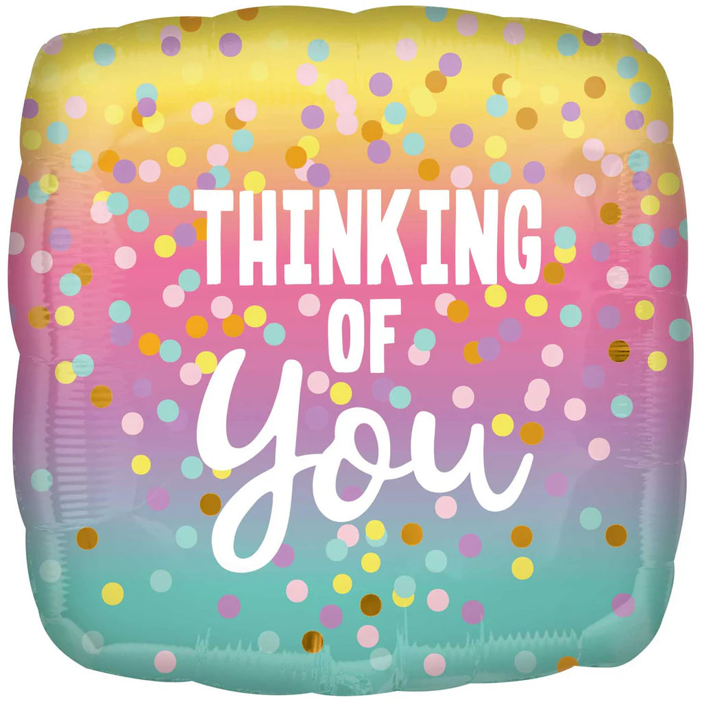 Foil Balloon 18" Thinking of You – Party Shop